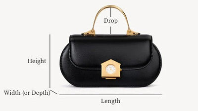 How is Handbag Size Measured? – ZORNNA