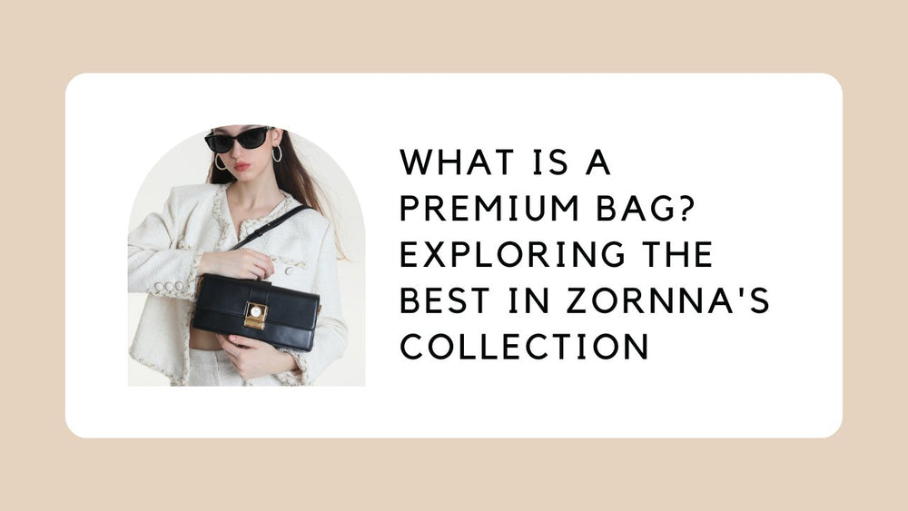 What is a Premium Bag? Exploring the Best in Zornna's Collection – ZORNNA
