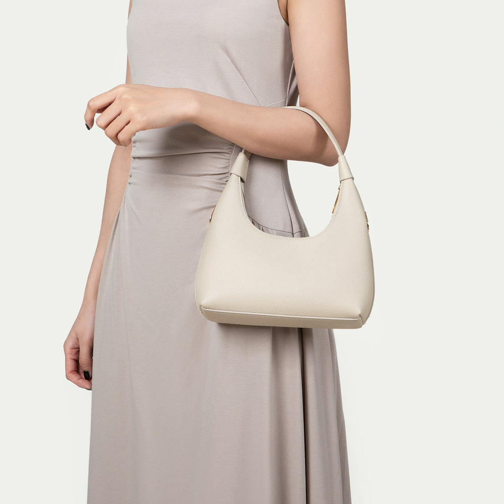 Half Moon Bag Beige