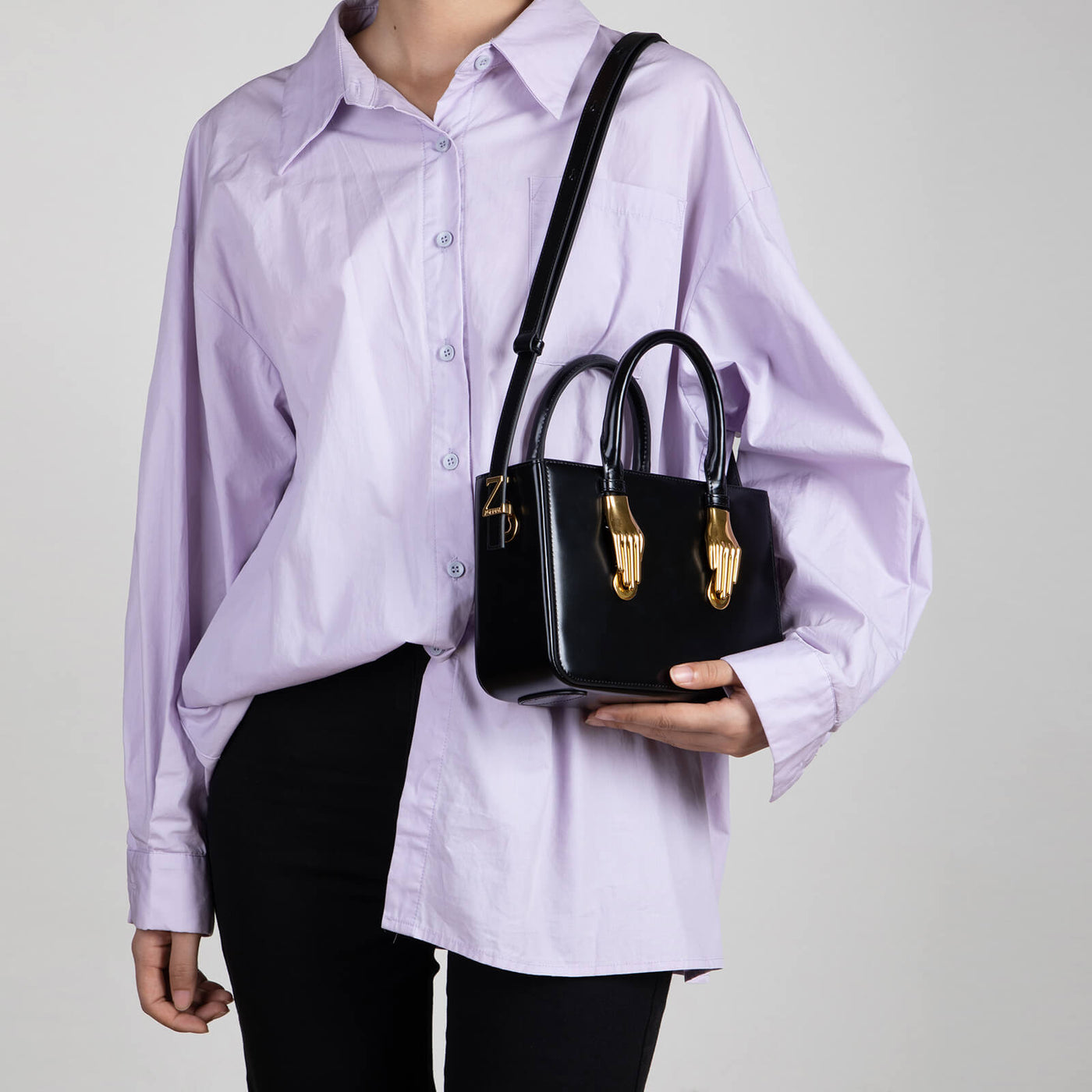 Aieda Luxury Leather Bag H – ZORNNA