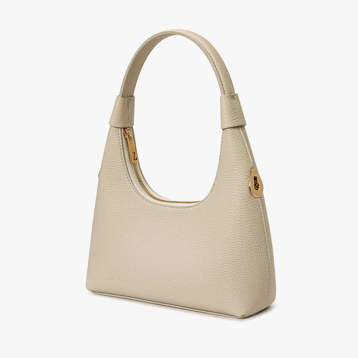 Half Moon Bag Beige
