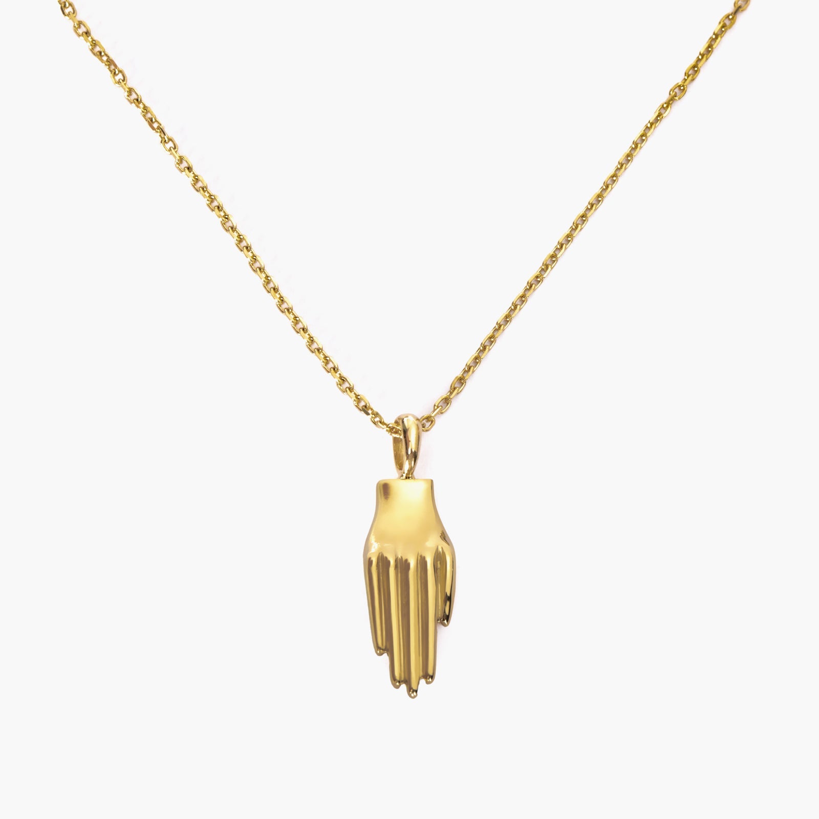 Hand Necklace Golden – ZORNNA